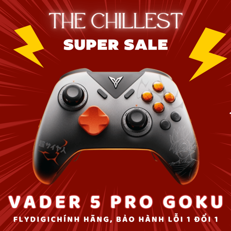 Tay cầm chơi game Flydigi Vader 5 Pro Goku - Dragon Ball z | Hàng ...